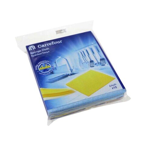 Carrefour Sponge Cloth 10 Count price in UAE | Carrefour UAE ...