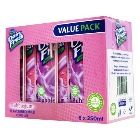 Brookside Dairy Fresh Long Life Uht Bubblegum Flavoured Milk Drink ...