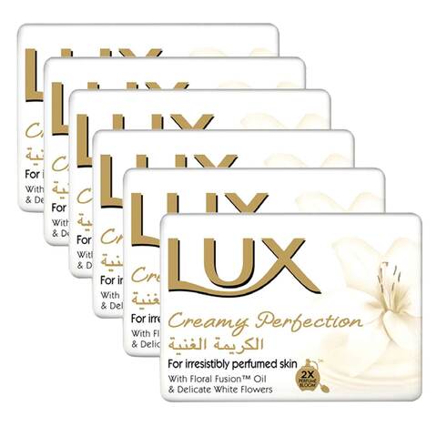 LUX BAR SOAP FLAW-LESS LILY 120GX6 price in Kuwait | Carrefour Kuwait | supermarket kanbkam