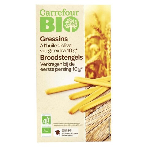 Carrefour Bio Organic Breadsticks In Olive Oil 125g price in UAE ...