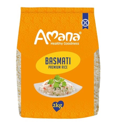 Buy Amana Premium Basmati Rice 2Kg Online - Carrefour Kenya