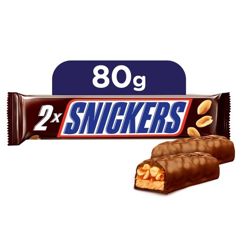 Snickers Chocolate 80g price in Saudi Arabia | Carrefour Saudi Arabia ...