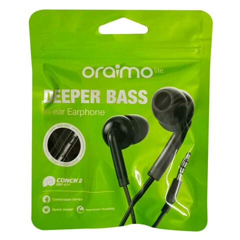 Buy Oraimo Ear Phone Oep-E11 Black Online - Carrefour Kenya