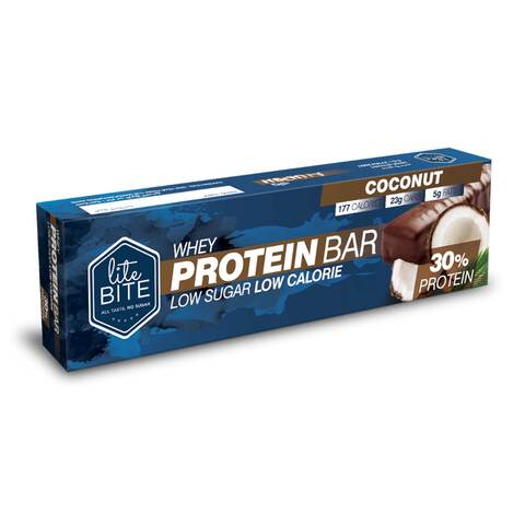 Lite Bite Coconut Protein Bar - 70 gram price in Egypt | Carrefour Egypt | supermarket kanbkam
