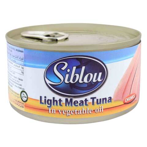 Siblou Light Meat Tuna Chunks In Oil 160g price in Kuwait | Carrefour ...
