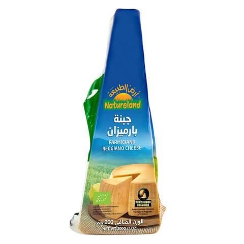 Natureland Organic Parmigiano Reggiano Cheese 200g price in Kuwait ...