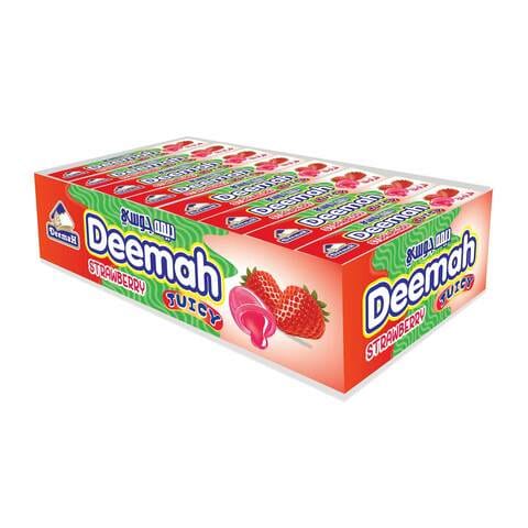 Deemah Juicy Strawberry Candy 32g 24 price in Saudi Arabia | Carrefour ...