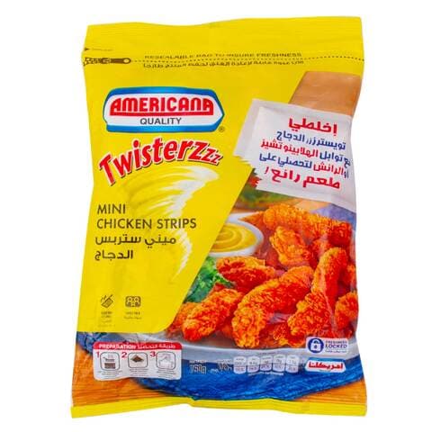 Americana Quality Twisterzzz Mini Chicken Strips 750g price in Kuwait ...