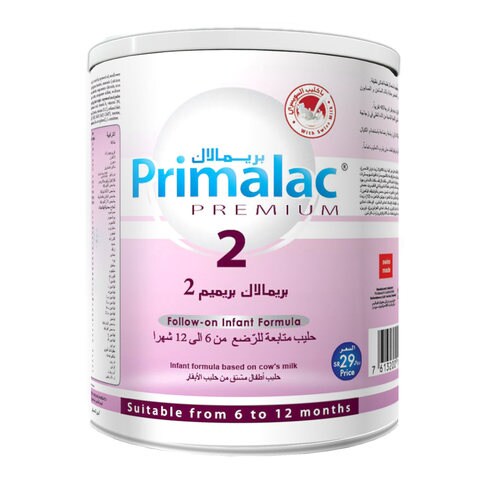 Primalac premium 2 follow - on infant formula milk 6-12 month 400 g ...