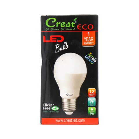 Buy LED BULB CREST 12W DAY LIGHT (B22) Online | Carrefour Pakistan