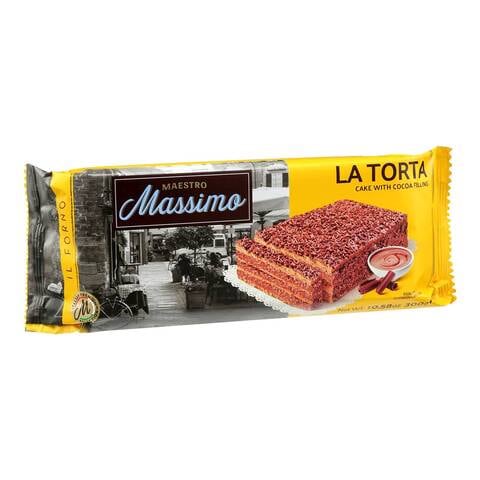 Maestro Massimo La Torta Cake With Cocoa Filling 300g price in UAE ...