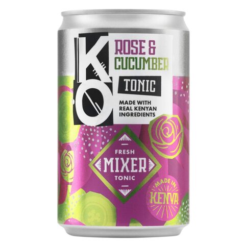 Buy Kenyan Originals Rose And Cucumber Tonic Water 200ml Online ...