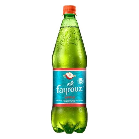 Buy Fayrouz Apple Flavoured Non-Alcoholic Malt Beverage - 970 ml Online ...