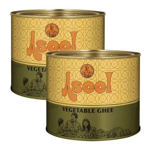 Aseel Vegetable Ghee 500ml Pack of 2 price in UAE | Carrefour UAE ...