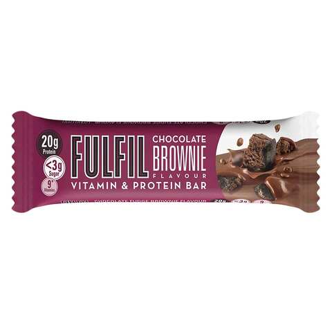Fulfil Chocolate Brownie Protein Bar 55g price in Kuwait | Carrefour ...