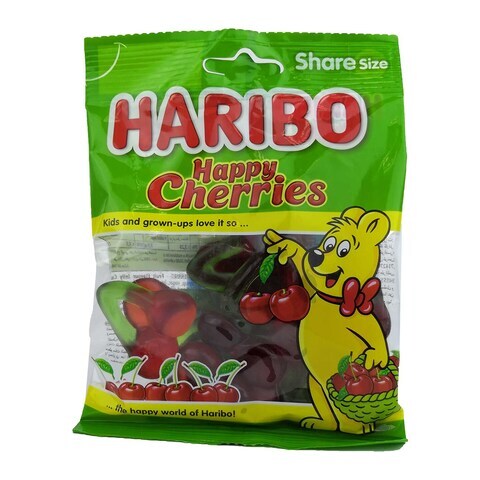 Haribo Candy Happy Cherries - 80 gm Online | Carrefour Egypt