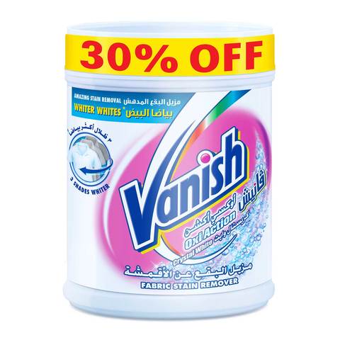 Vanish white powder 900 g 30% off price in Saudi Arabia | Carrefour ...