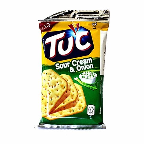 Tuc Sour Cream And Onion Biscuits - 24 Gram price in Egypt | Carrefour ...
