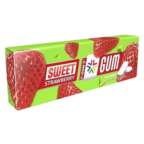 V-Gums Sugar Free Sweet Strawberry Pellet Chewing Gum 14g price in ...