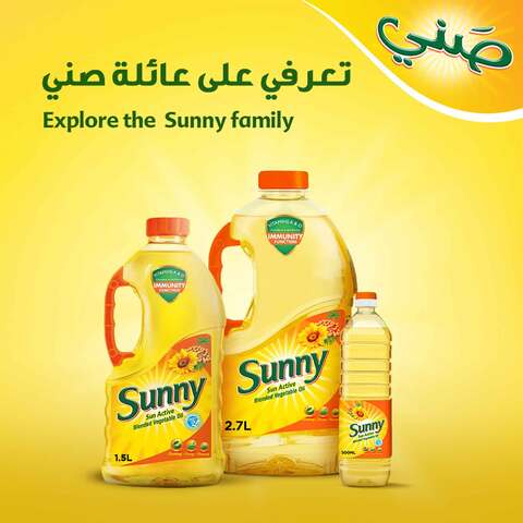 Buy Sunny Sun Active Blended Vegetable Oil 1.5L Online - Shop Food ...