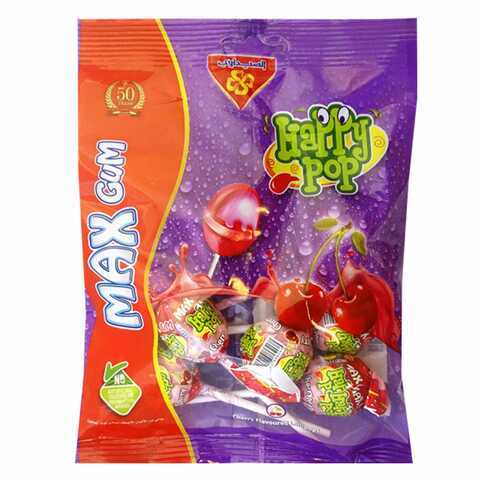 AL-SEEDAWI HAPPY POP WITH CHERRY FLAVORED FILLED WITH GUM 140G price in ...