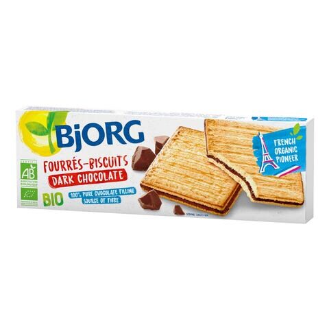 Bjorg Organic Biscuits With Dark Chocolate Filling 150g price in UAE ...