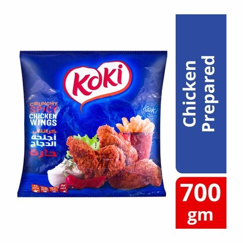 Buy Koki Crunchy Chicken Wings Hot And Spicy - 700 gram Online - Shop ...