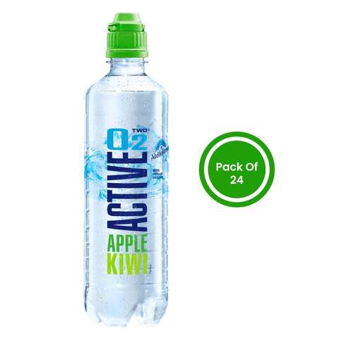 Active O2 Apple Kiwi Water 500ml x Pack of 24 price in Kuwait ...