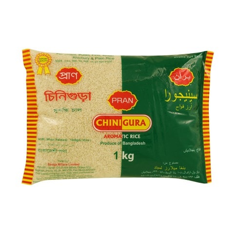 Pran Chinigura Aromatic Rice 1kg price in UAE | Carrefour UAE ...