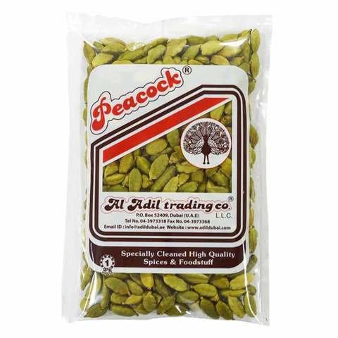 Peacock Green Cardamom Jumbo 100g price in UAE | Carrefour UAE ...