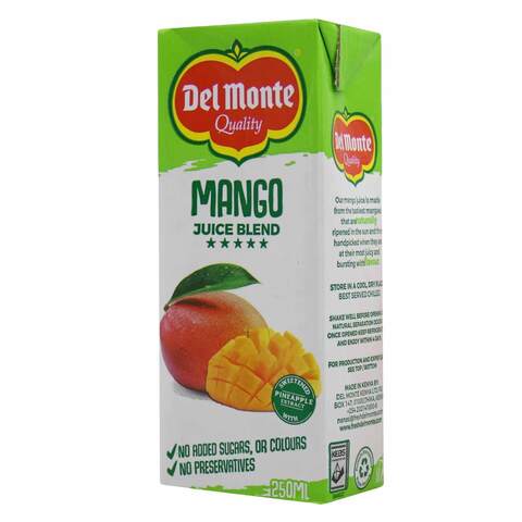 Buy Del Monte Mango Juice 250Ml Online - Carrefour Kenya