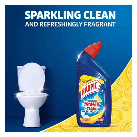 Buy Harpic Power Plus Clean Lemon Toilet Cleaner 500ml Online - Carrefour Kenya