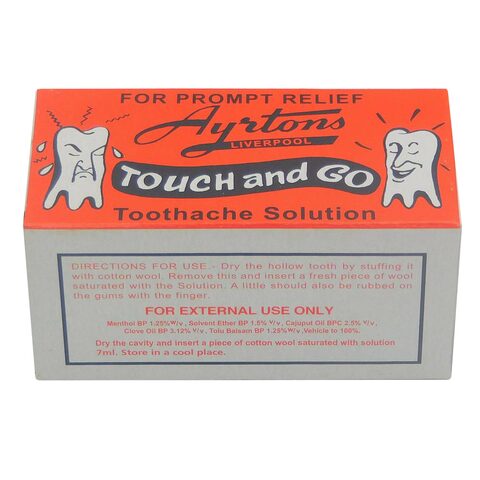 Buy Touch And Go Toothache Solution 7ml Online - Carrefour Kenya