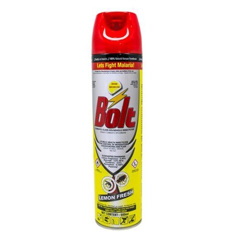 Buy Bolt Insecticide Lemon 600Ml Online - Carrefour Kenya