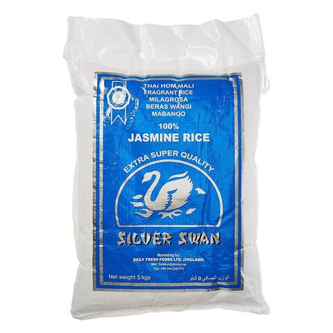 Silver Swan Jasmine Rice 5kg price in UAE | Carrefour UAE | supermarket ...