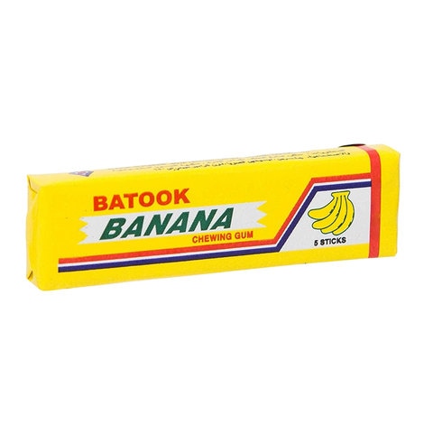 Batook Banana Flavoured Chewing Gum 5 Sticks price in UAE | Carrefour ...