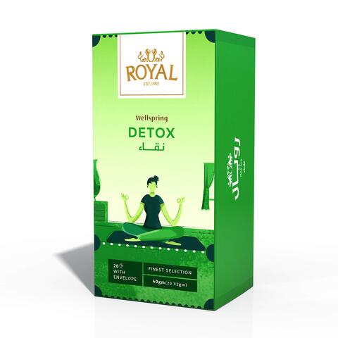 Royal Detox Herbal Drink - 20 Tea Bags price in Egypt | Carrefour Egypt ...