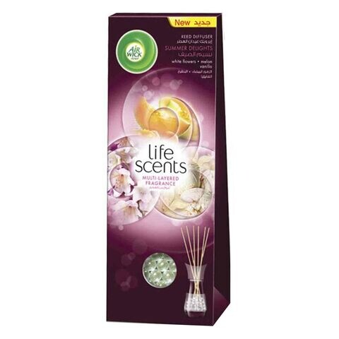 Air Wick Life Scents Multi-layered Fragrance Summer Delights Reed ...