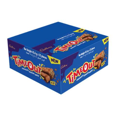 Cadbury Timeout Chocolate Wafer 41.6g 12 price in Saudi Arabia ...