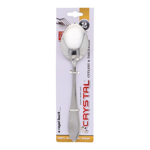 Crystal Cutlery & Tableware 2 Pieces Serving Rice Spoon