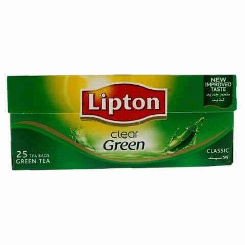 Lipton Green Tea Classic 25 Teabags price in Kuwait | Carrefour Kuwait ...