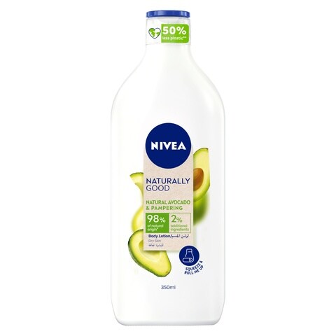 NIVEA Naturally Good Body Lotion With Natural Avocado And Pampering ...