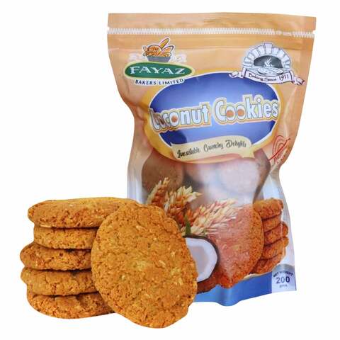 Buy FAYAZ COCONUT COOKIES 200G Online - Carrefour Kenya