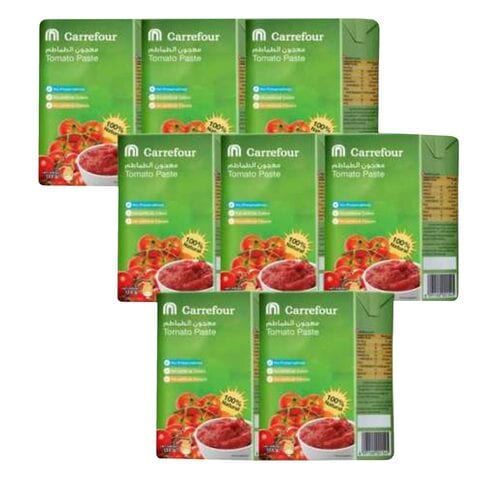 Carrefour Tomato Paste 135g Pack of 8 price in UAE | Carrefour UAE ...