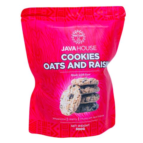 Buy Java House Oats And Raisins Cookies 300g Online - Carrefour Kenya
