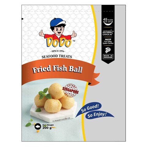 Dodo Fried Fish Balls 200g price in UAE | Carrefour UAE | supermarket ...
