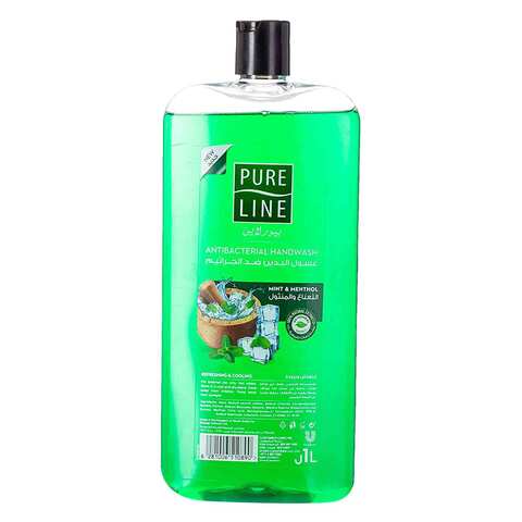 PURE LINE ANTIBACTERIAL HANDWASH MINT MENTHOL 1L price in Kuwait ...