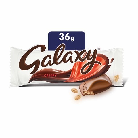Galaxy Crispy Milk Chocolate - 36 gram Online | Carrefour Egypt