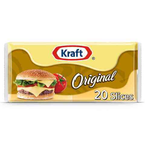 Kraft Original Cheese Slices 400 gr price in Kuwait | Carrefour Kuwait ...