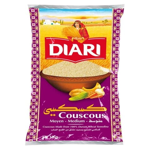 Diari Medium Grain Couscous 1kg price in Kuwait | Carrefour Kuwait ...